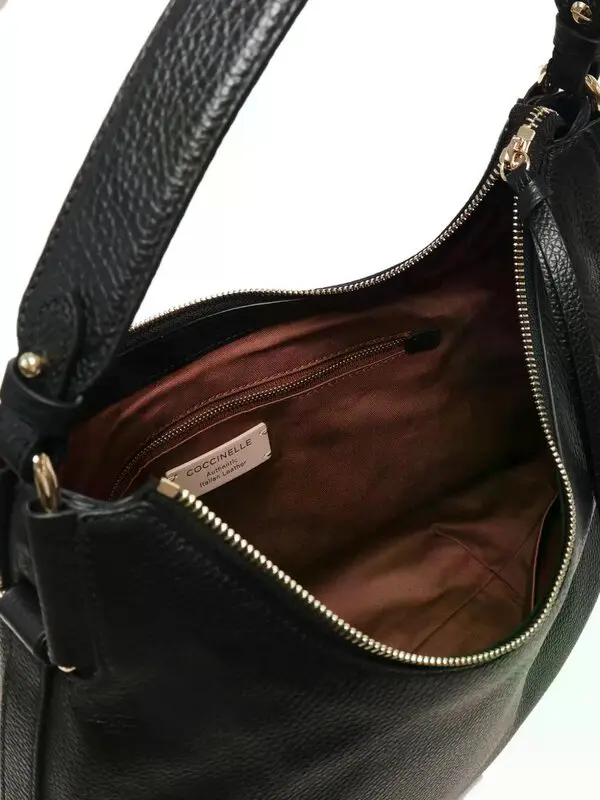 COCCINELLE Malory Grained-leather Shoulder Bag