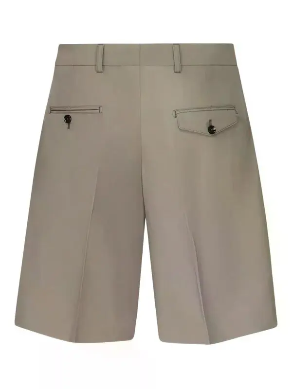 BE ABLE Button-fastening Wool Shorts