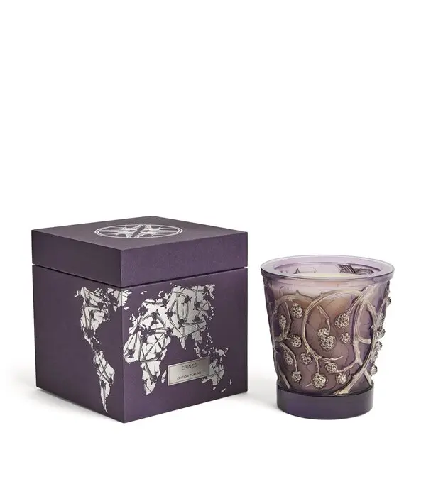 Lalique Voyage Épines Platinum Edition Candle - Purple