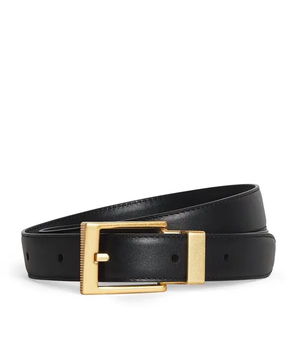 Camilla And Marc Leather Lloyd Belt - Black