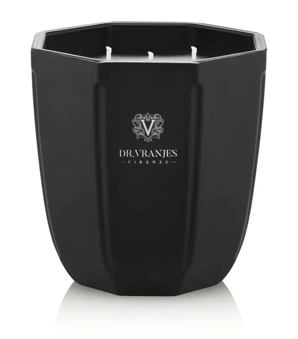DR. VRANJES FIRENZE Rosa Tabacco Candle - Black