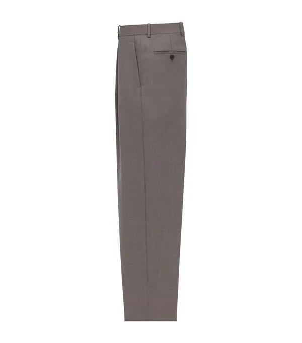 Saint Laurent Wool Tailored Trousers