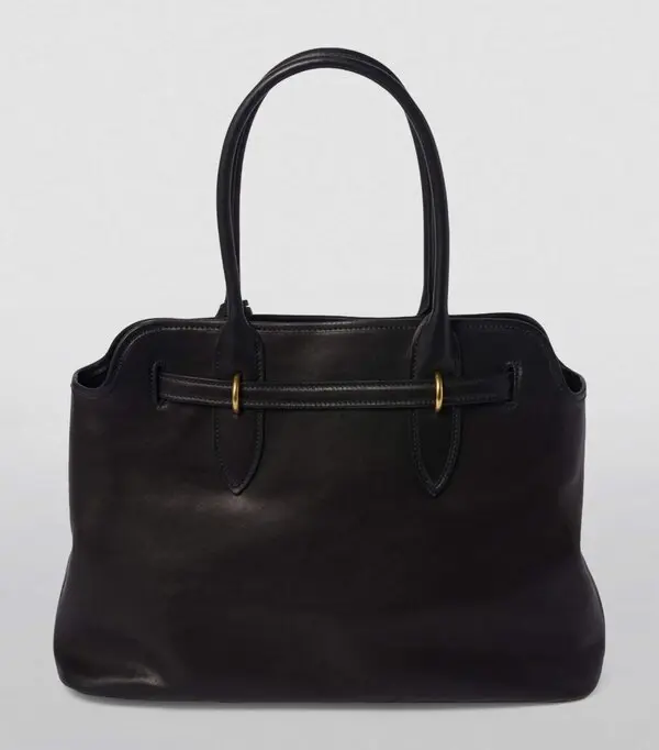 Miu Miu Nappa Leather Aventure Top-handle Bag - Black