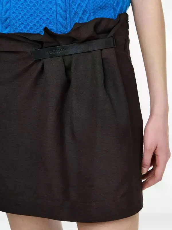 JW Anderson Gathered Mini Skirt
