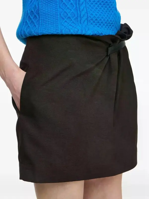 JW Anderson Gathered Mini Skirt