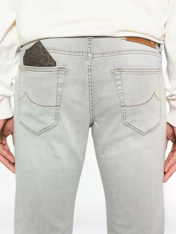 Jacob Cohen Straight-leg Jeans - Grey