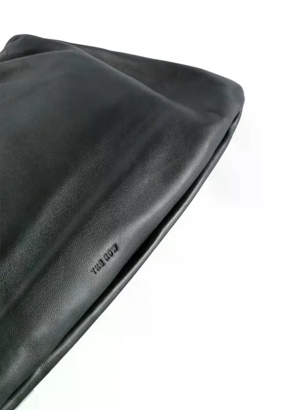 THE ROW Bourse Leather Shoulder Bag