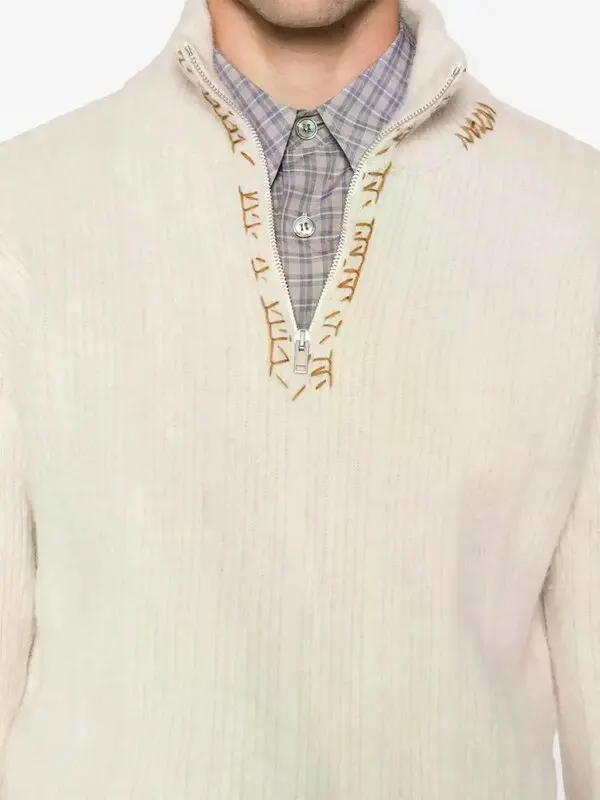 Marni Turtleneck Sweater - Neutrals