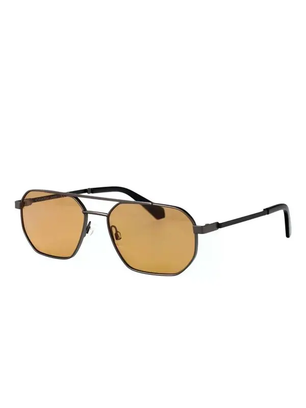 Calvin Klein Geometric-frame Sunglasses