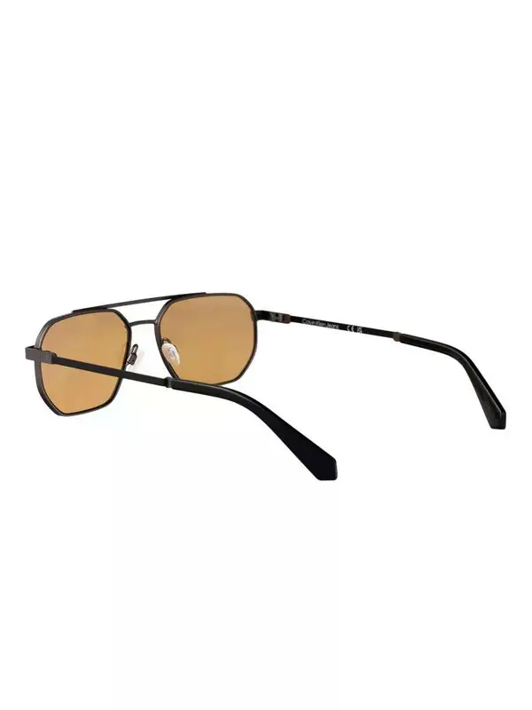 Calvin Klein Geometric-frame Sunglasses