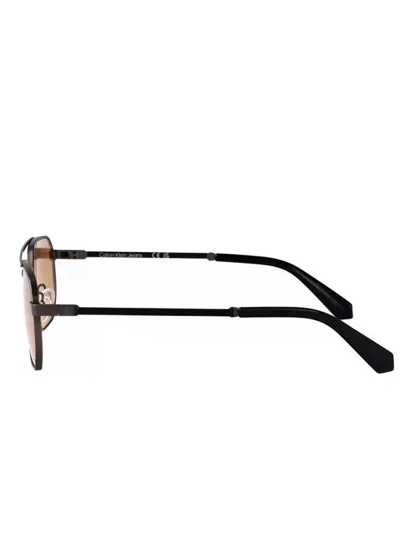Calvin Klein Geometric-frame Sunglasses