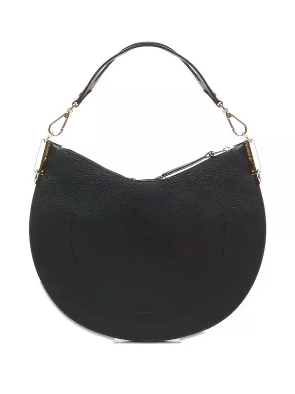 COCCINELLE Sunup Half-moon Top-handle Shoulder Bag - Black