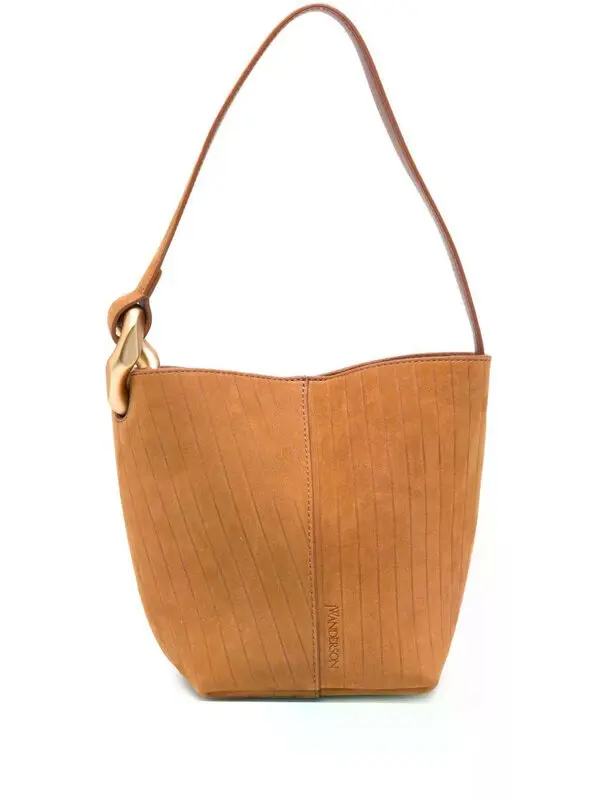 JW Anderson The Jwa Corner Bucket Bag - Neutrals