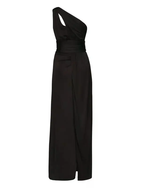 MARCIANO One-shoulder Draped Maxi Dress