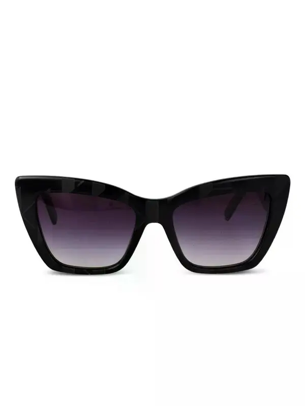 Karl Lagerfeld Cat-eye Frame Sunglasses - Black