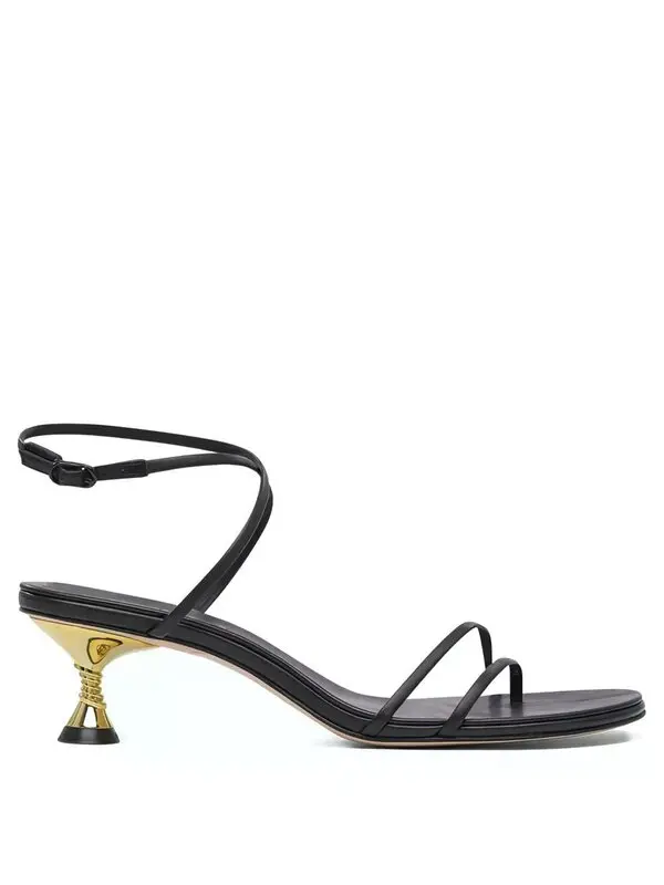 Studio Amelia Helix-shaped Heel Sandals