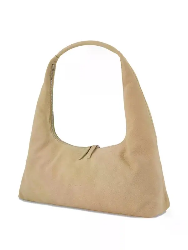 MARGESHERWOOD Large Leather Shoulder Bag - Neutrals