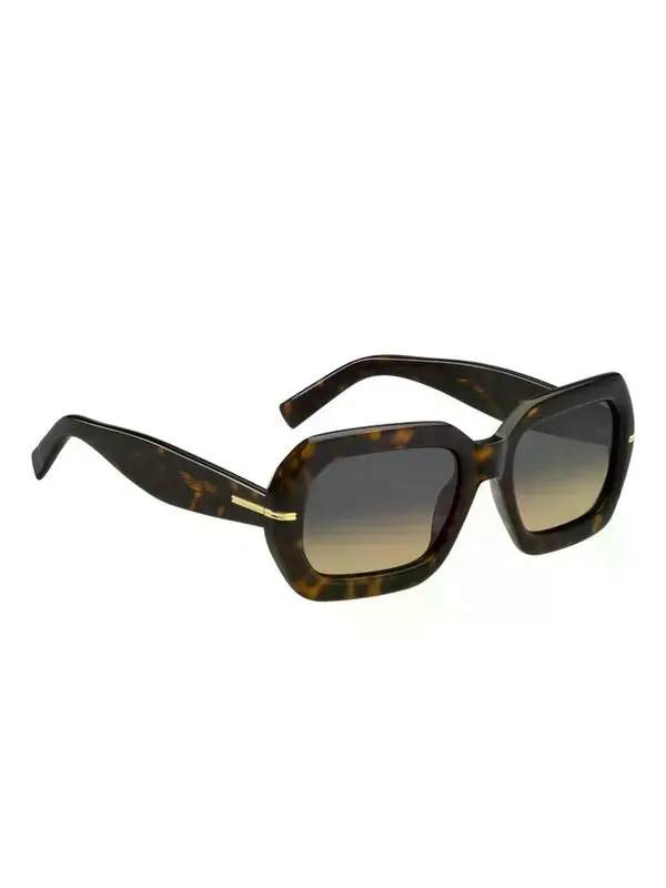 BOSS Geometric-frame Sunglasses