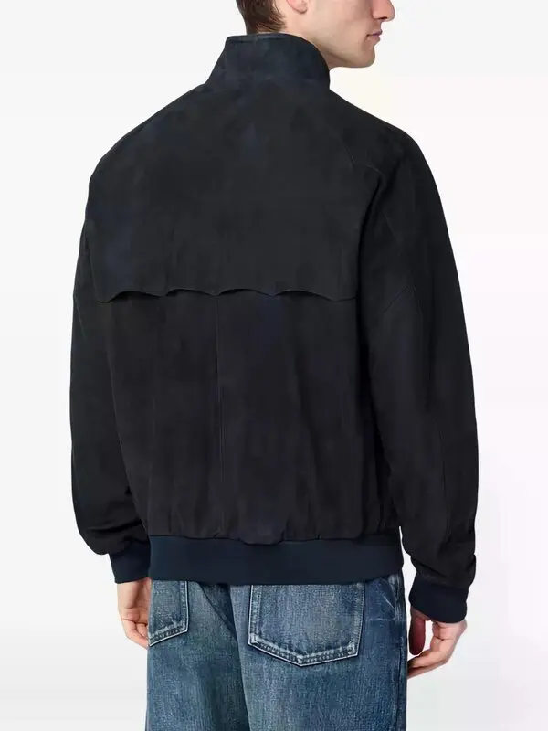 BARACUTA G9 Suede Zip-up Jacket