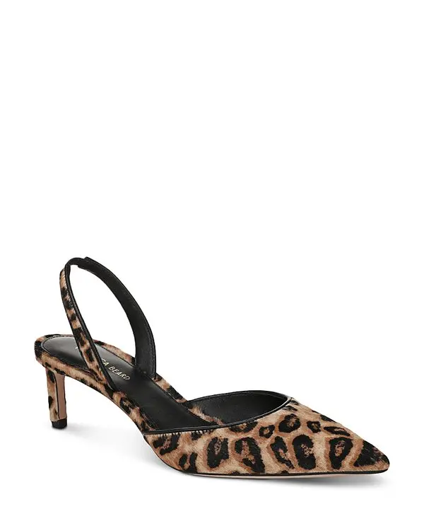 Veronica Beard Caroline 2 Slingback Pumps - Leopard