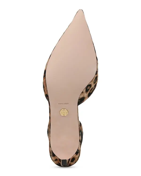 Veronica Beard Caroline 2 Slingback Pumps - Leopard