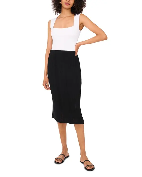 Vince Camuto Ribbed Knit Skirt