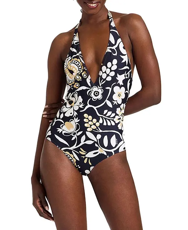La DoubleJ One Piece Swimsuit - Selva Blue