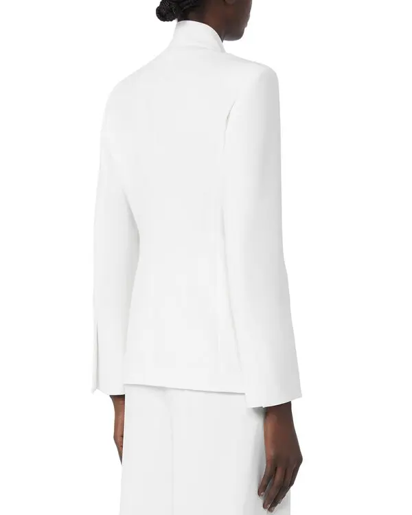 Max Mara Tie-front Jacket - White