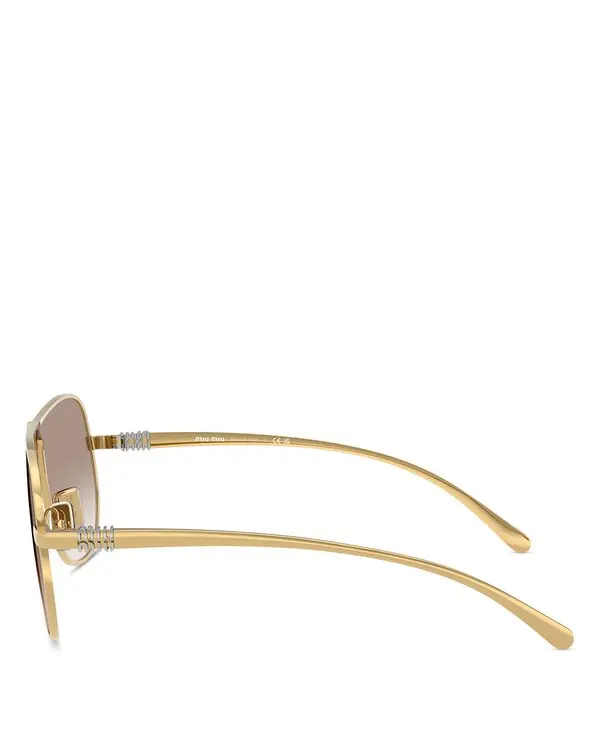 Miu Miu Aviator Sunglasses