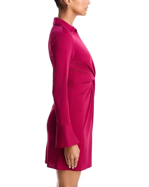 Cinq À Sept Matte Jersey Mckenna Dress - Beet Red