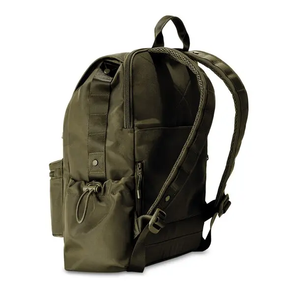 Dagne Dover Brooklyn Flap Top Backpack - Dark Moss