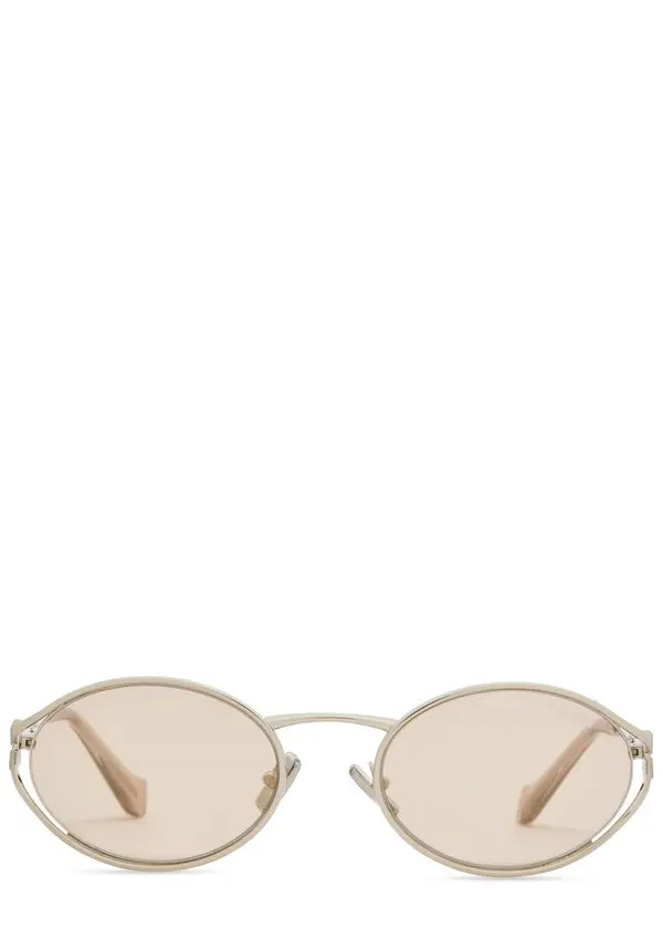 Miu Miu Oval-frame Sunglasses