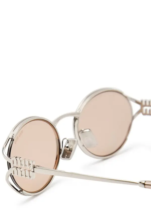 Miu Miu Oval-frame Sunglasses