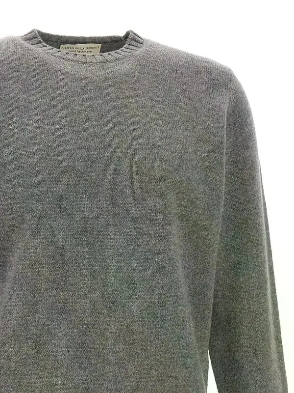 FILIPPO DE LAURENTIIS Crew Neck Long Sleeve Sweater