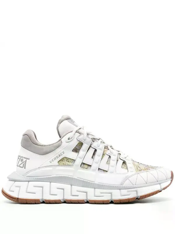 Versace Trigreca Low-top Sneakers - White