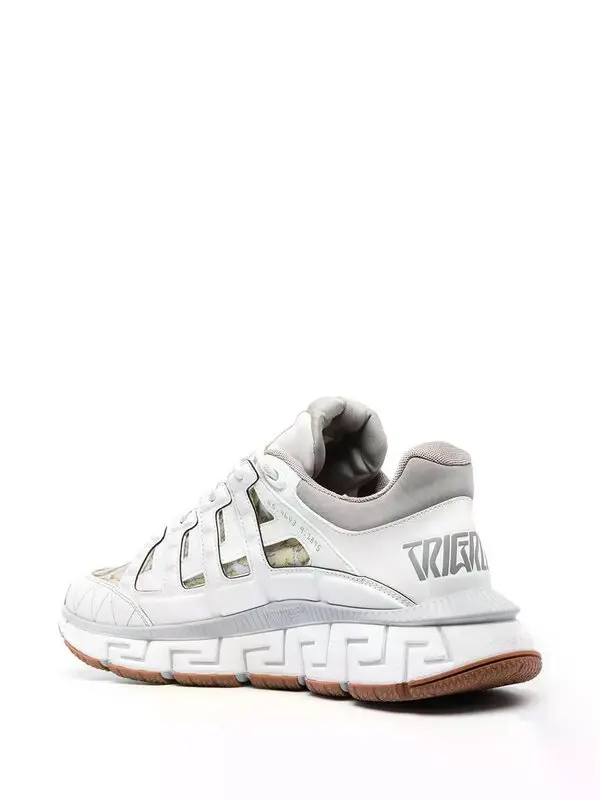 Versace Trigreca Low-top Sneakers - White