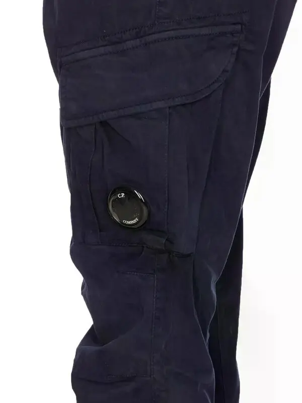 C.P. COMPANY Cotton Cargo Trousers - Blue