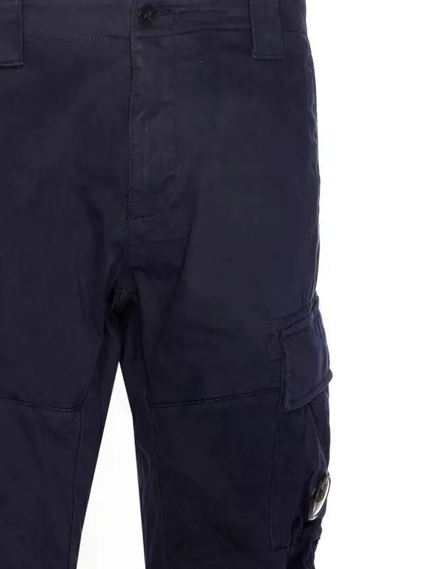 C.P. COMPANY Cotton Cargo Trousers - Blue
