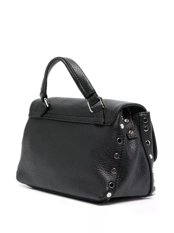 ZANELLATO Mini Postina Leather Tote - Black
