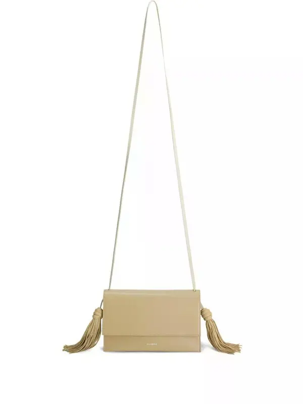 JIL SANDER Tassel-detailed Crossbody Bag