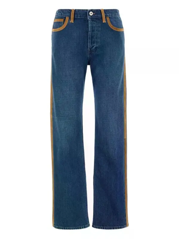 Miu Miu Logo-detail Jeans