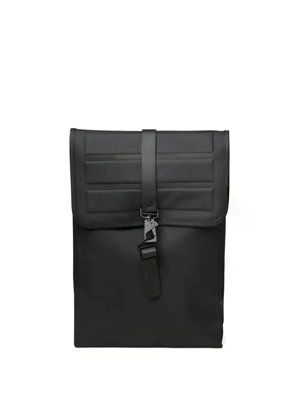 Rains Shield Flap Backpack - Black