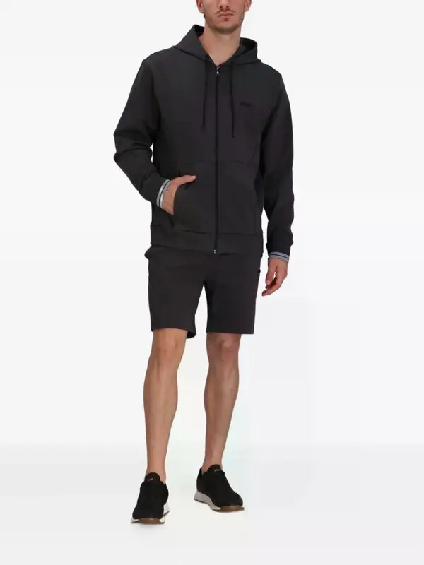 BOSS Hooded Zip-up Sweatshirt