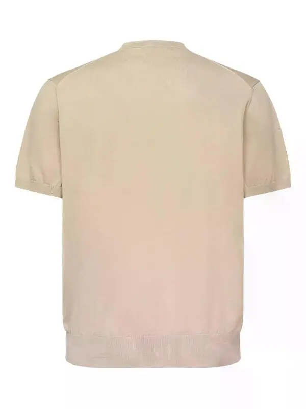 Loro Piana Short-sleeve Cotton Top