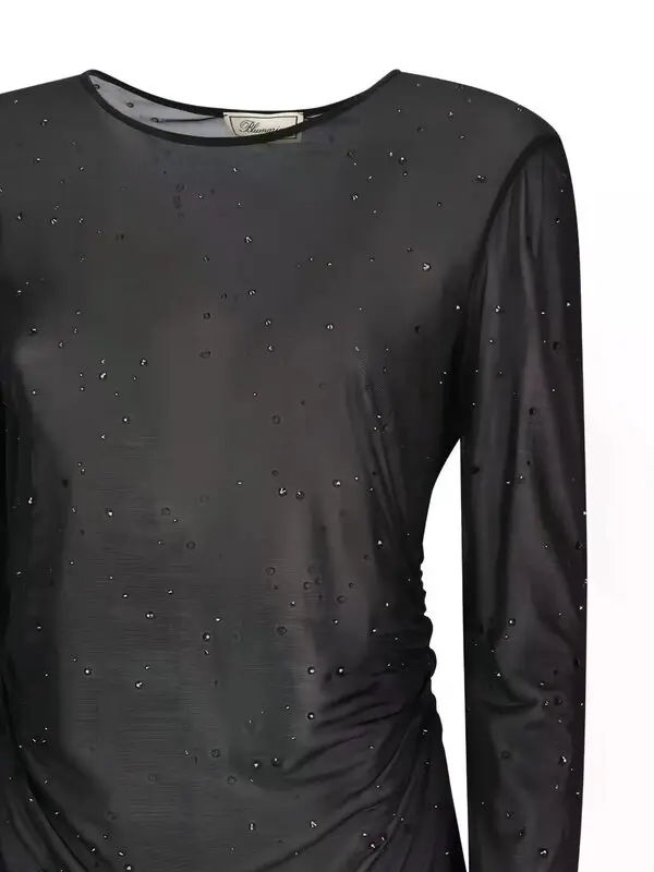 Blumarine Crystal-embellished T-shirt