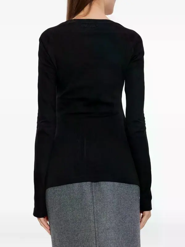 Dsquared2 Round-neck Long-sleeve Top