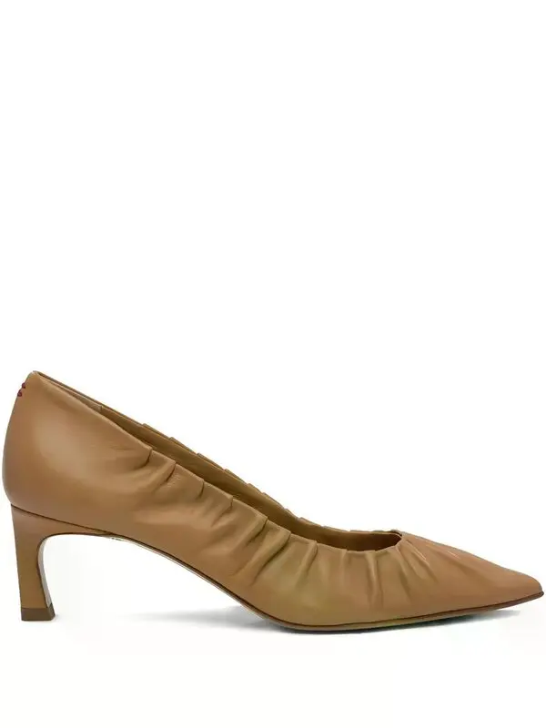 HALMANERA 55mm Vale Pleated Pumps