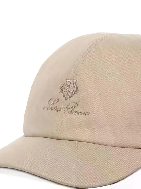 Loro Piana Embroidered Logo Baseball Cap