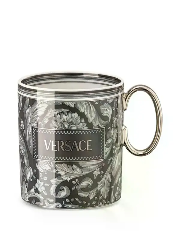 Versace Baroque-print Mug