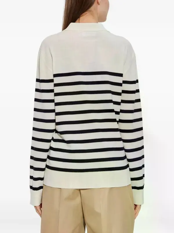 Dsquared2 Striped Polo-neck Sweater